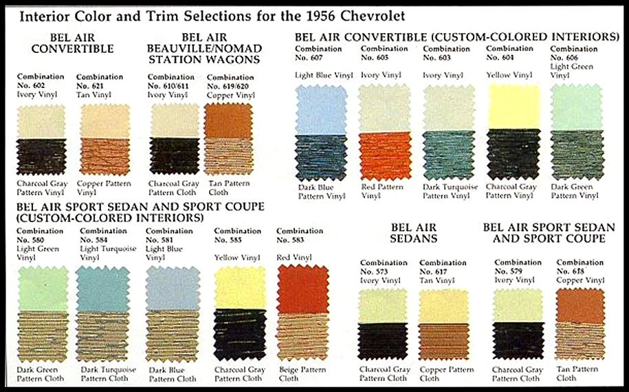 Trim code #583 | Chevy Tri Five Forum