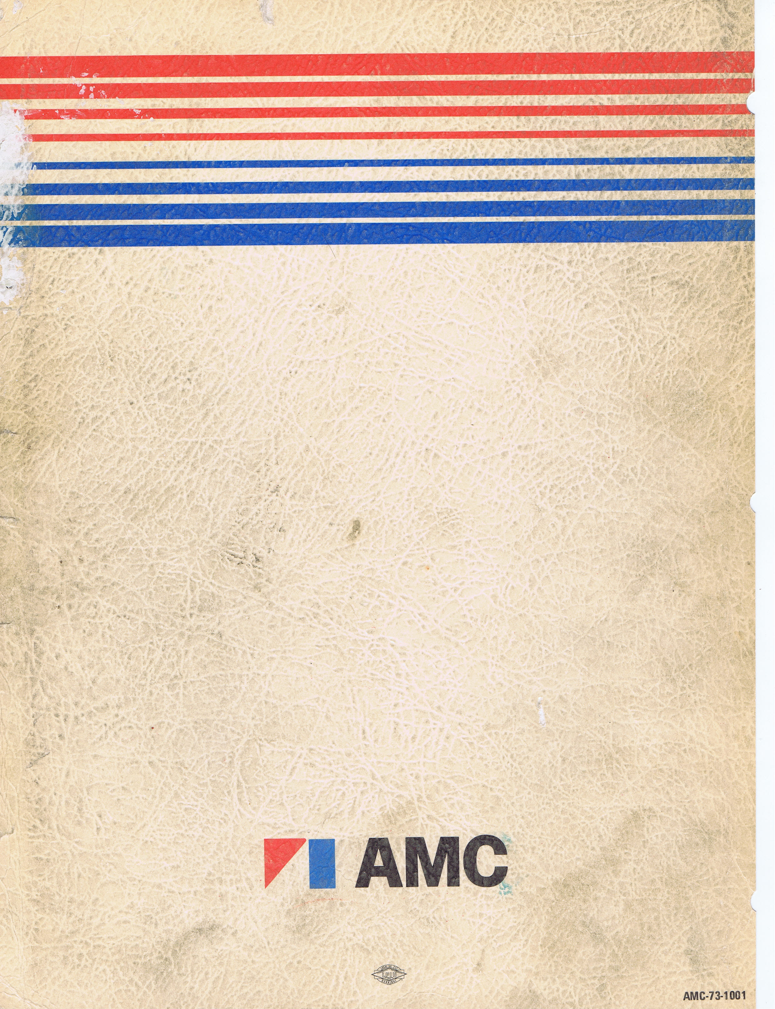 1973 AMC Technical Service Manual page 487 of 487