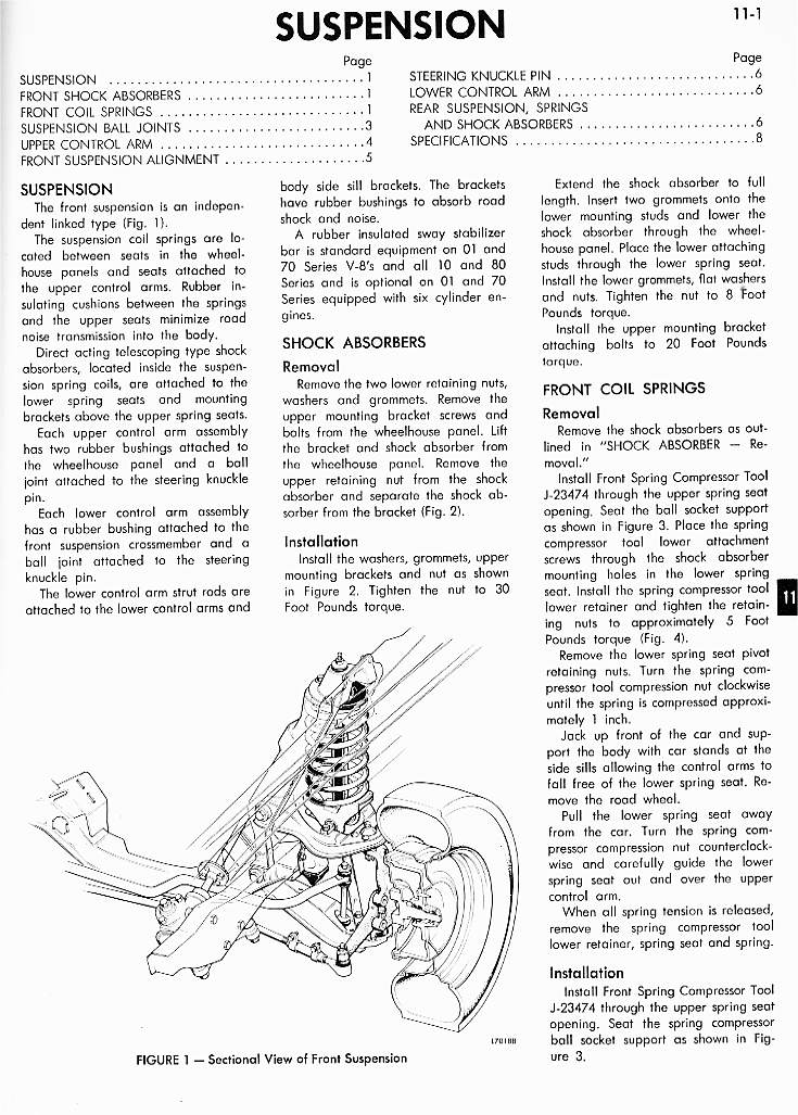 Classic car manuals - 1973 AMC Technical Service Manual, Chapter 11 ...