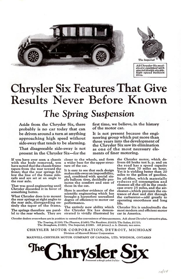Chrysler Ads and Period Pictures / 1925 Chrysler Ad-01.jpg