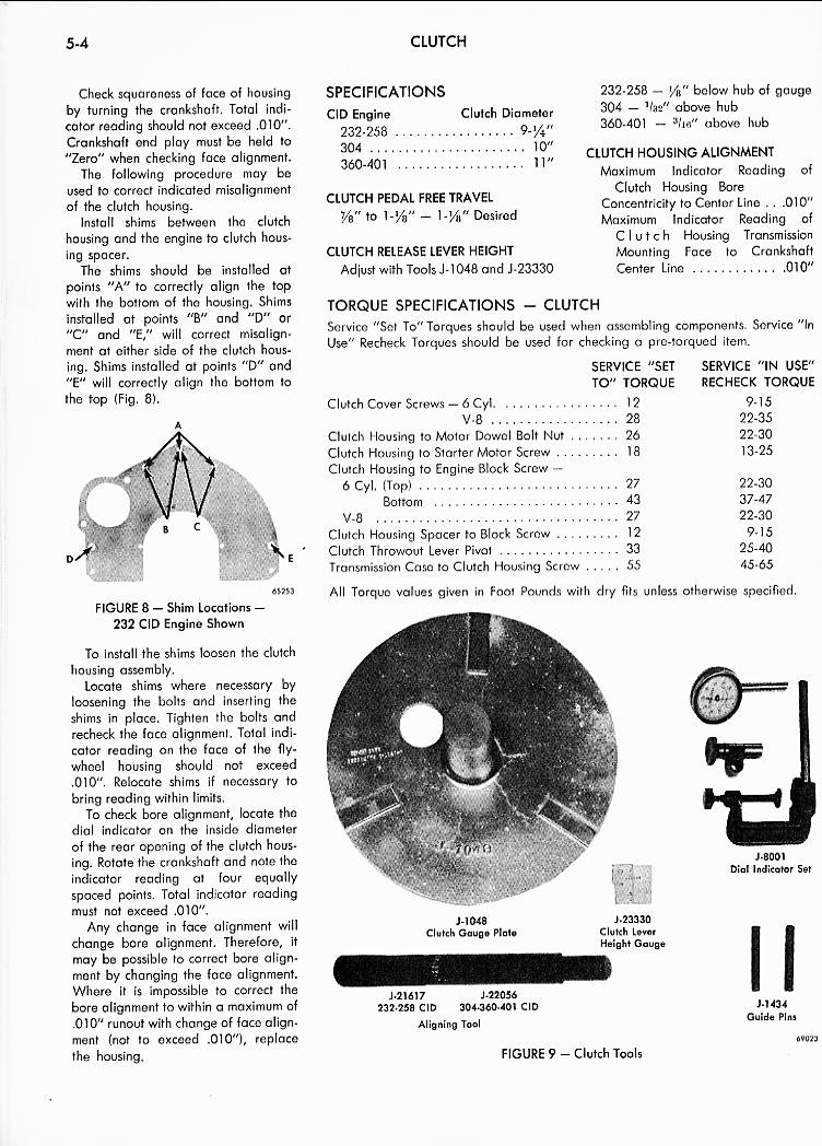Classic car manuals - 1973 AMC Technical Service Manual, Chapters 5 & 6 ...